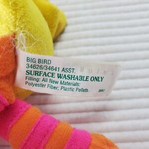 Vintage | Toys | Big Bird 997 85 Tyco Jim Henson Mattel Vintage Plush ...